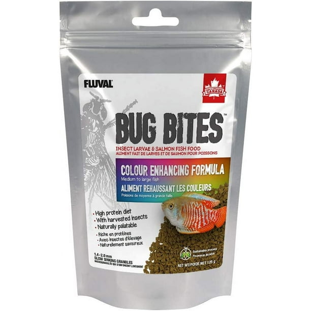 Bug Bites Colour Enhancing Formula – Medium to Large Fish – 1.4-2.0 mm ...