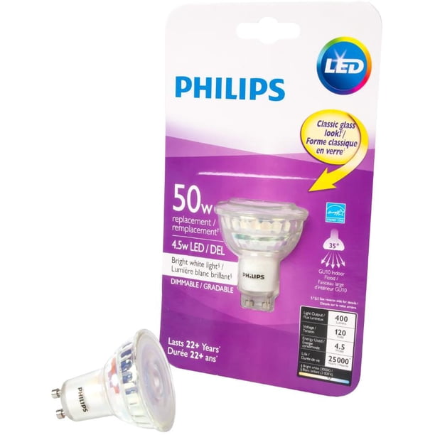 F-PHILIPS PHL LED 50W BW GLAS - Walmart.ca