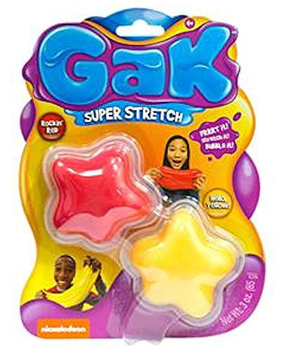 Gak Super Stretch Rockin' Red and Hello Yellow - Walmart.com