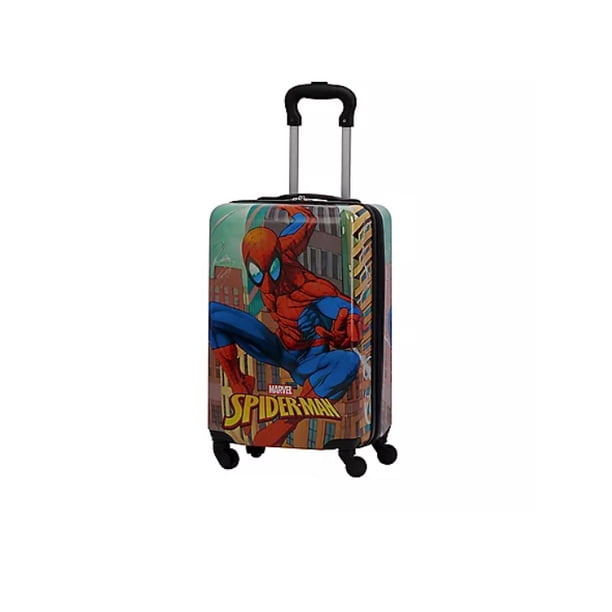 Marvel Spiderman Kids' 21" Hardside Spinner Luggage - Walmart.com