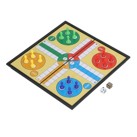 Flying Chess Set, 4 Colors Travel Chess Set Learning For Game | Walmart ...