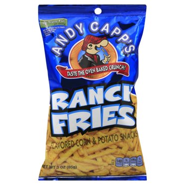 Andy Capps Cheddar Flavored Fries, 3 oz, 12 Pack - Walmart.com