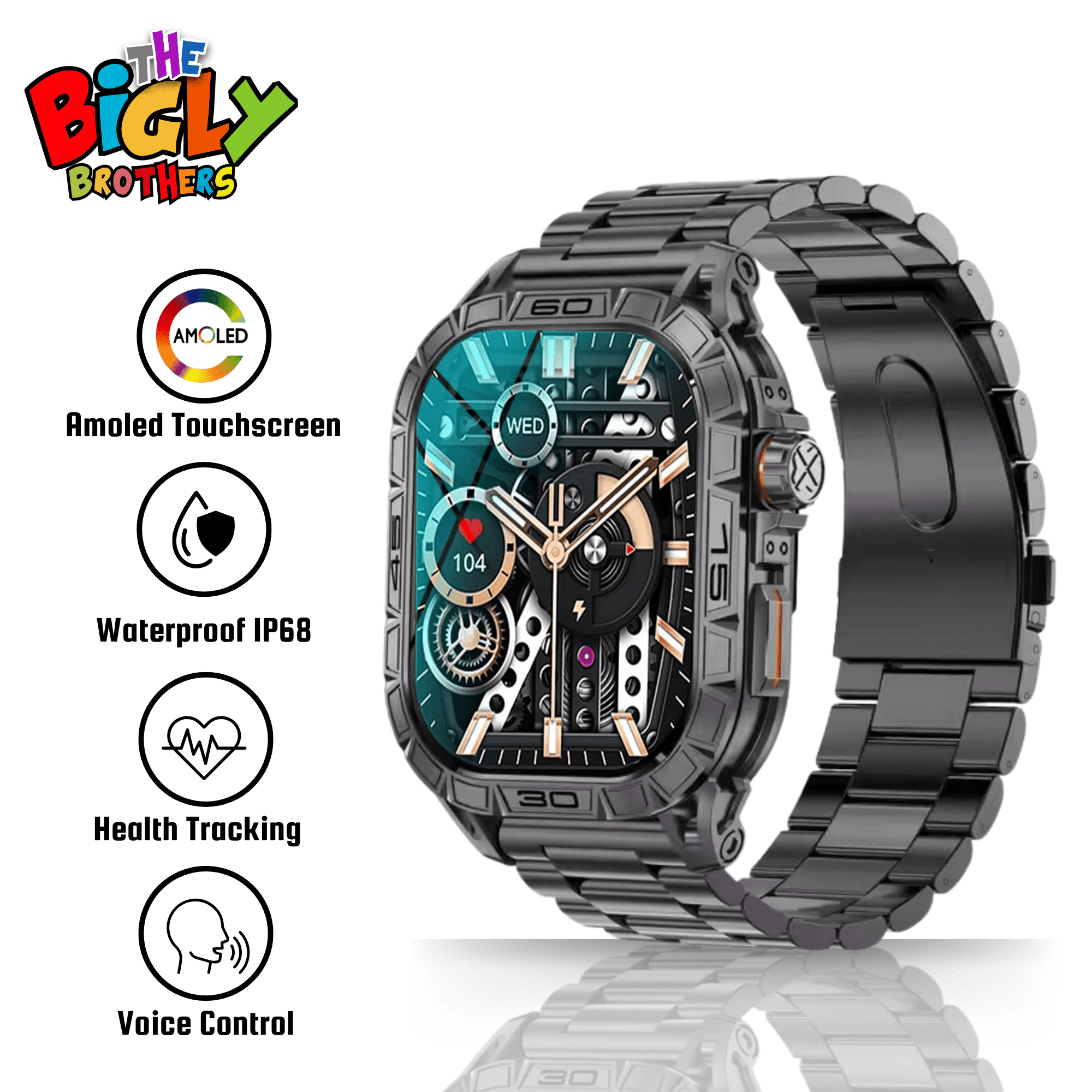 Click here for The Bigly Brothers Big Time Og Mens Smart Watch  W... prices