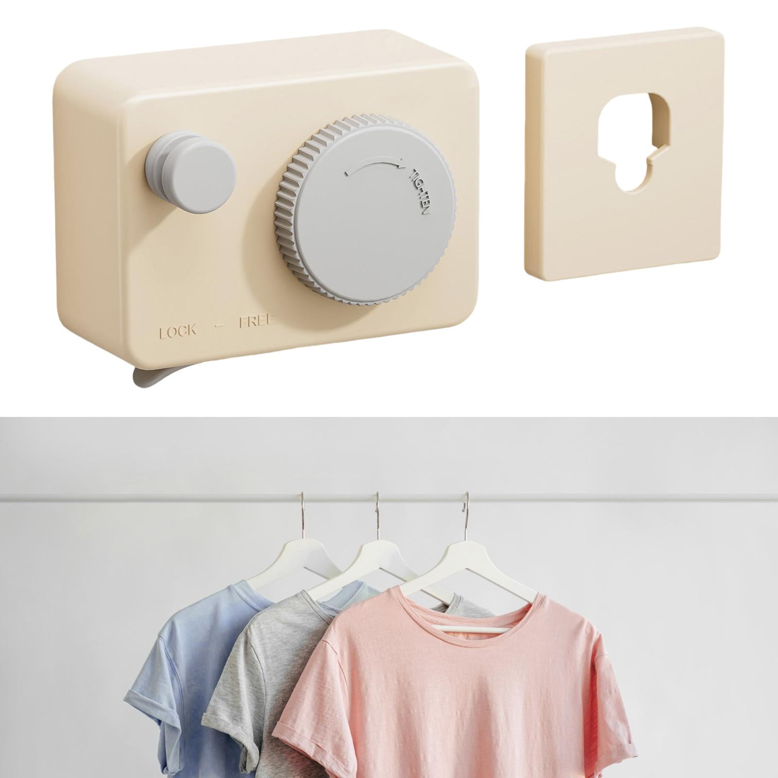 Stainless Steel Retractable Shower Clothesline Hanger Laundry Rack ...