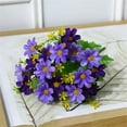 BINGLI Indoor Flower Artificial Daisy Wildflowers Decor Outside Garden ...
