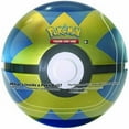 Pokemon Spring 2022 Collectors Poke Ball Tin, Quick Ball, 3 Packs, 1 ...