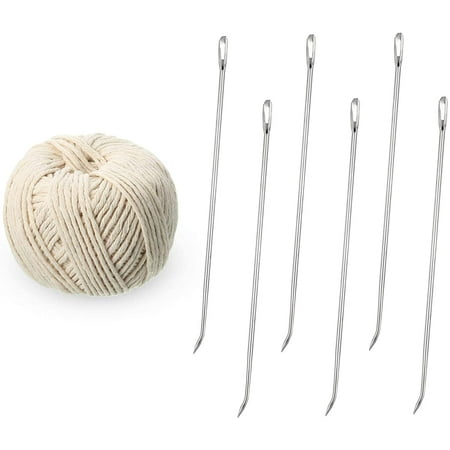 7 Pieces Poultry Lacing Kit Turkey Lacer 7 Inch Roasting Supplies Meat ...