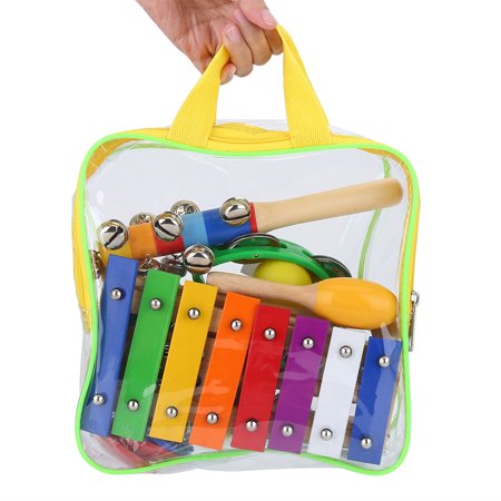 Fdit Musical Instruments Toys Set, Xylophone Toy Rhythm Bands Kit Set ...