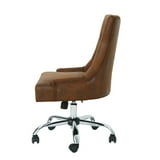 GDF Studio Bagnold Contemporary Tufted Adjustable Swivel Office Chair ...