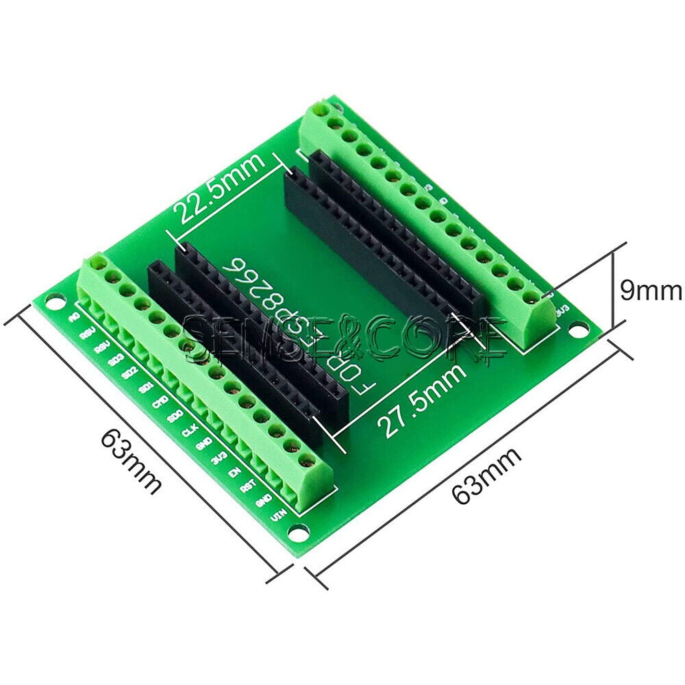 Esp8266 Expansion Board Gpio Leads Out Mcu Development Board For