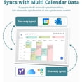 EKASN Digital Calendar, 15.6" Chore Chart Wall Planner, 1080P FHD ...