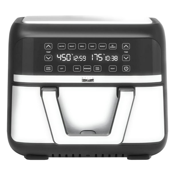 Bella Pro Series - 9-qt Digital Air Fryer with Dual Flex Basket ...