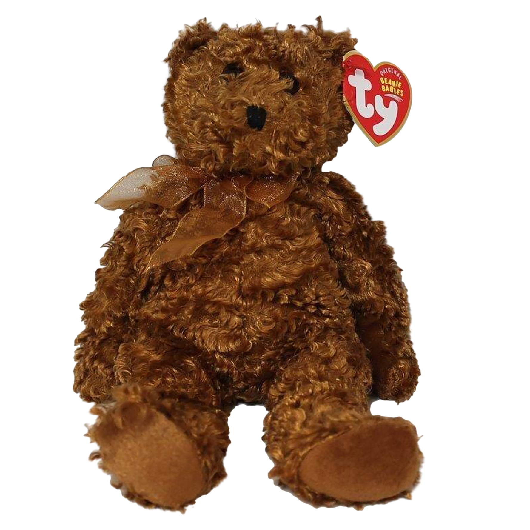 Ty Beanie Baby: Hawthorne the Bear | Stuffed Animal | MWMT - Walmart.com