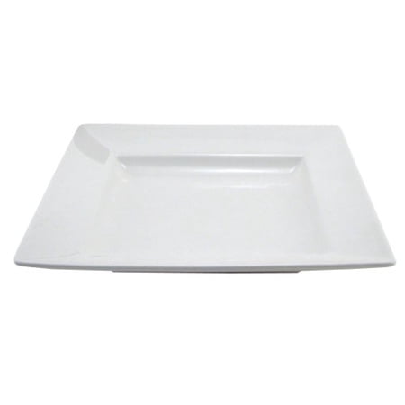 BIA Cordon Bleu Nouveau Square Shallow Bowls, Set of 2, White | Walmart ...