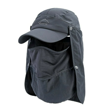 Xinxinyy Quick-dry Sun Protection UV Fisherman Hat Foldable Windproof ...