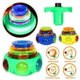 BESTSKY 2026 New 1 Pack Light Up Spinning Tops for Kids Led Gyro ...