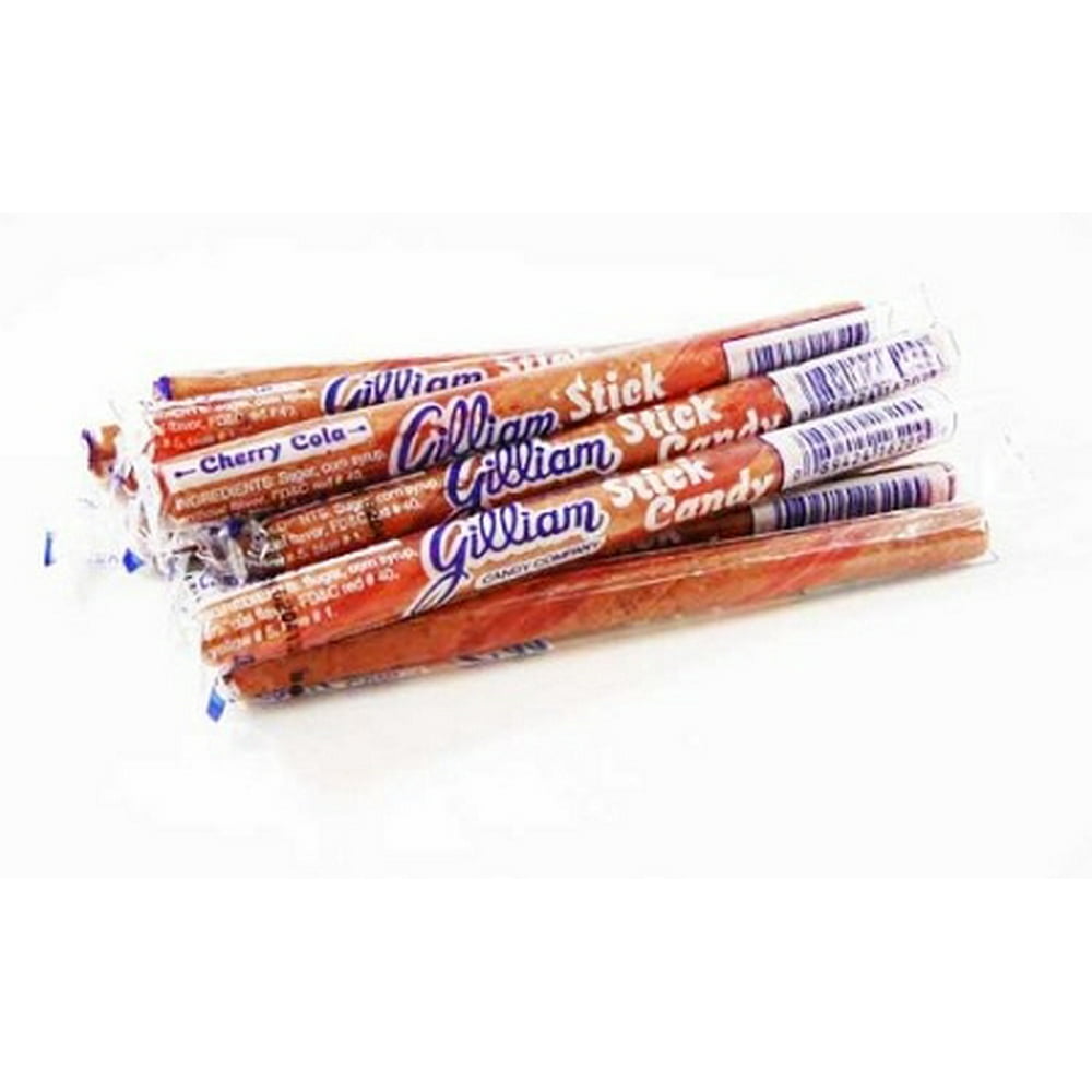 Gilliam Old Fashioned Cherry Cola Stick Candy, (Pack of 80) - Walmart ...