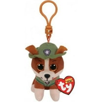 TY Beanie Baby - ZUMA ( Paw Patrol - Plastic Key Clip ) (4 inch ...