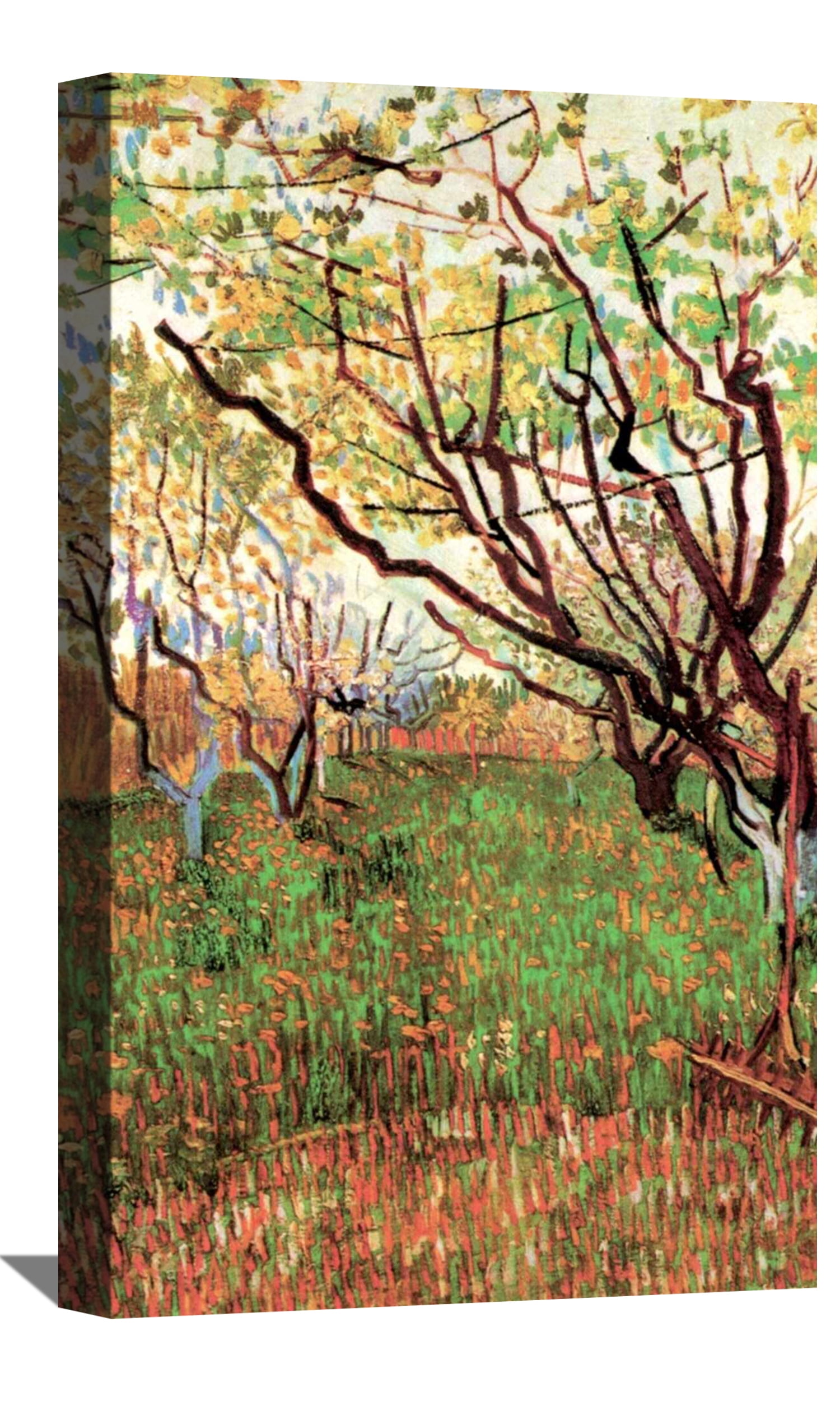 Vincent Van Gogh Painting Van Gogh Orchard in Blossom Canvas Wall Art ...