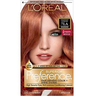 L'Oreal Paris Superior Preference Fade-Defying + Shine Permanent Hair ...