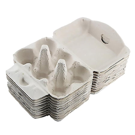 12 Pcs Egg Cartons Egg Trays Egg Cases Egg Banks Durable Multipurpose 6 ...