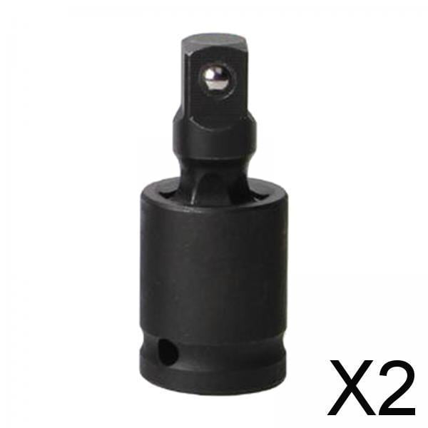 DYNWAVECA 2xImpact Universal Joint Socket Ratchet Angle Extension Bar ...