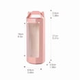 10pcs Transparent Octagonal Gift Boxes - Elegant Pink and White ...