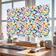 Colorful Polka Dot Elastic Indoor TV Cover 32" Dust Protector, Stretch ...