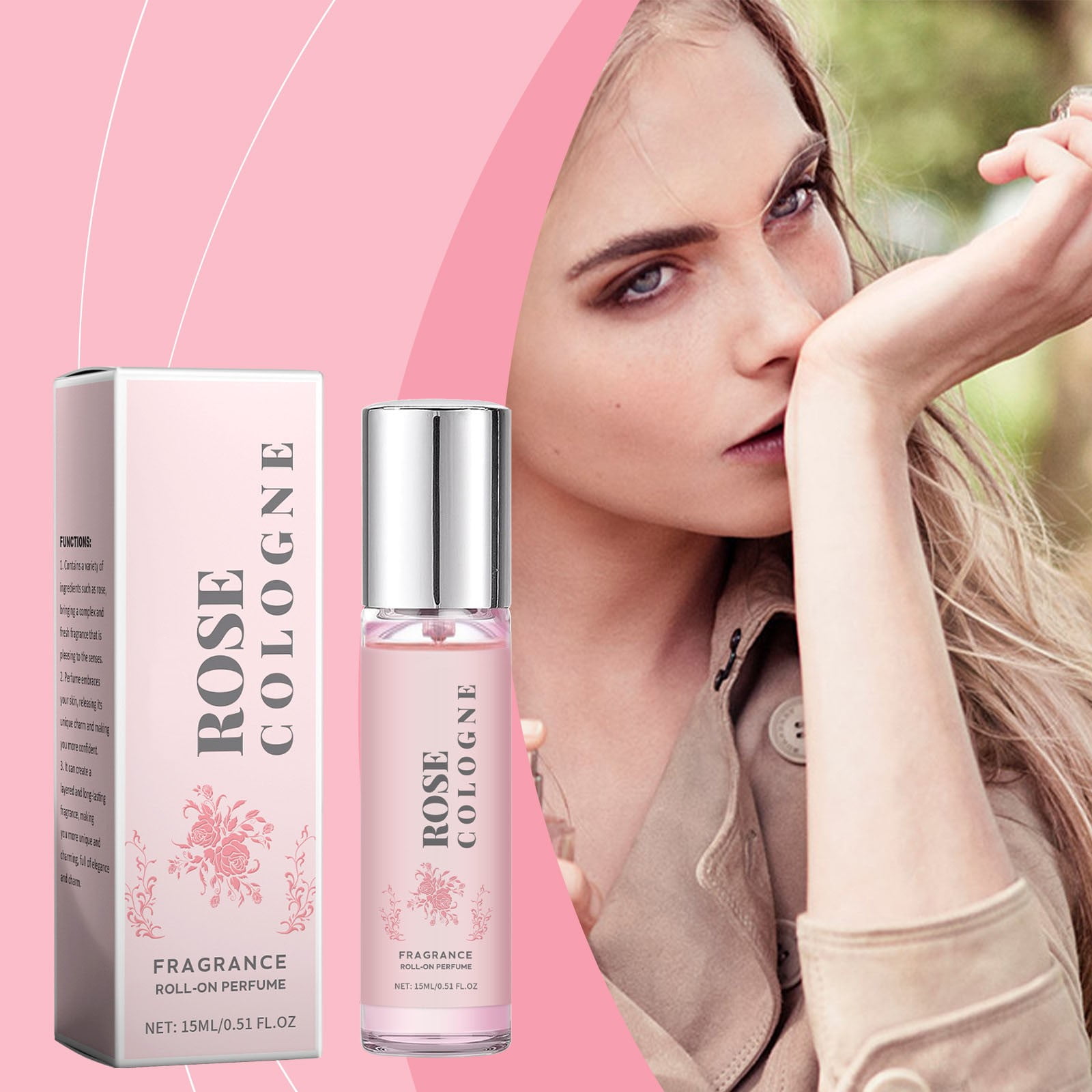 Aroma Belleza Cosméticos Aceite de perfume de rosa, perfume de diseño ...