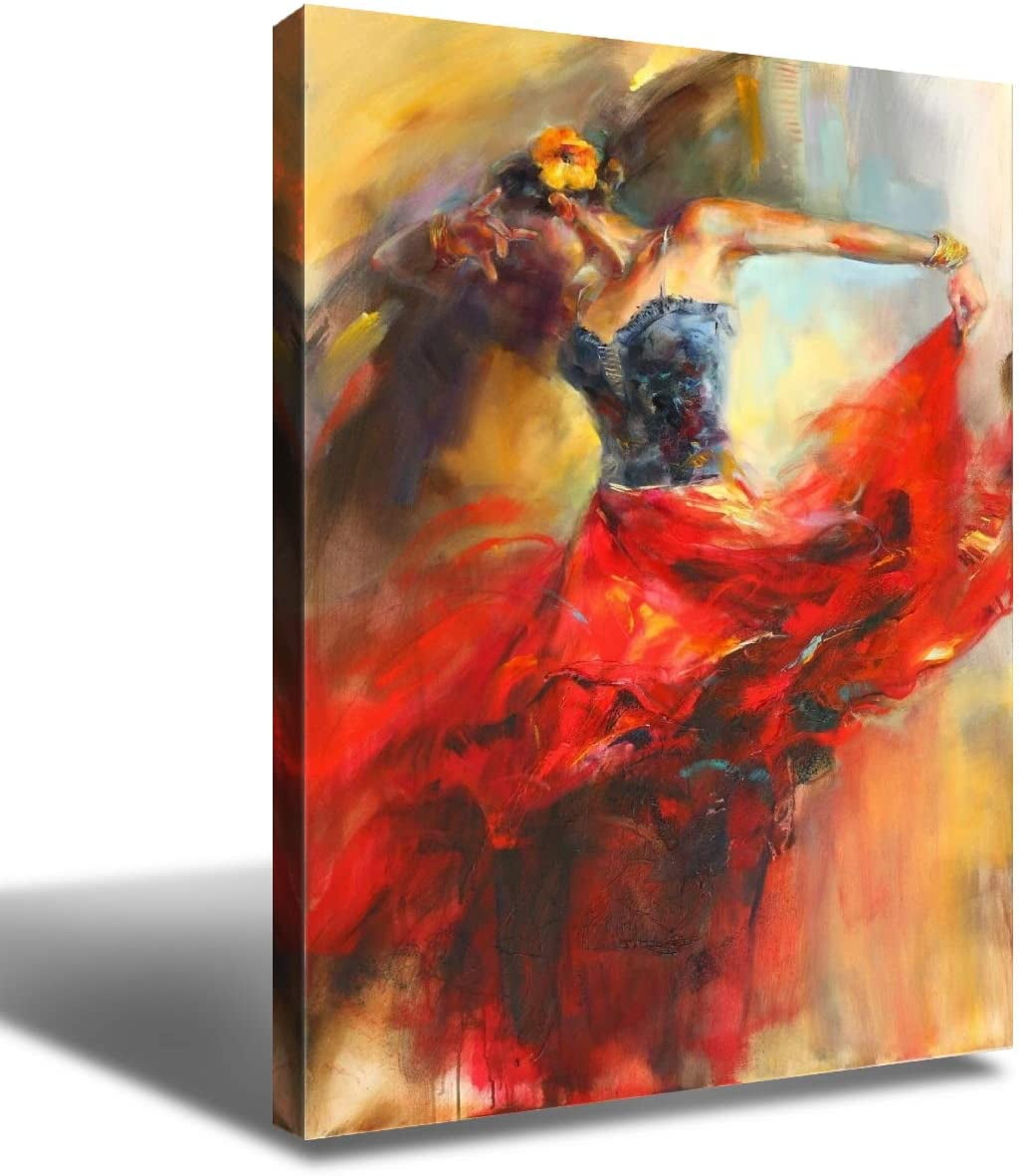 Art & Collectibles Digital Prints Beautiful Abstract Spanish Flamenco ...