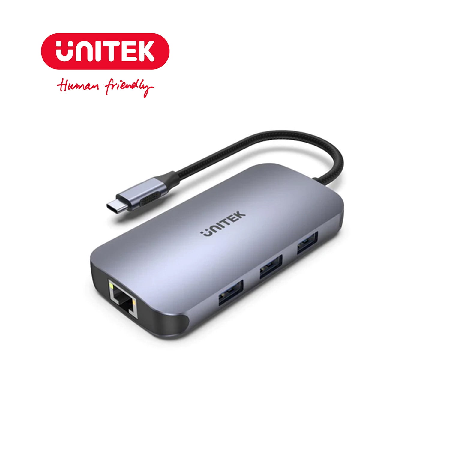UNITEK uHUB N9+ 9-in-1 USB-C Ethernet Hub with HDMI, 100W Power ...