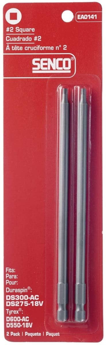 Senco EA0141#2 Square Bits - Duraspin Technology Integrated Auto-Feed ...