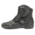 Joe Rocket Razor Mens Leather Motorcycle Boots Black 12 USA - Walmart.com