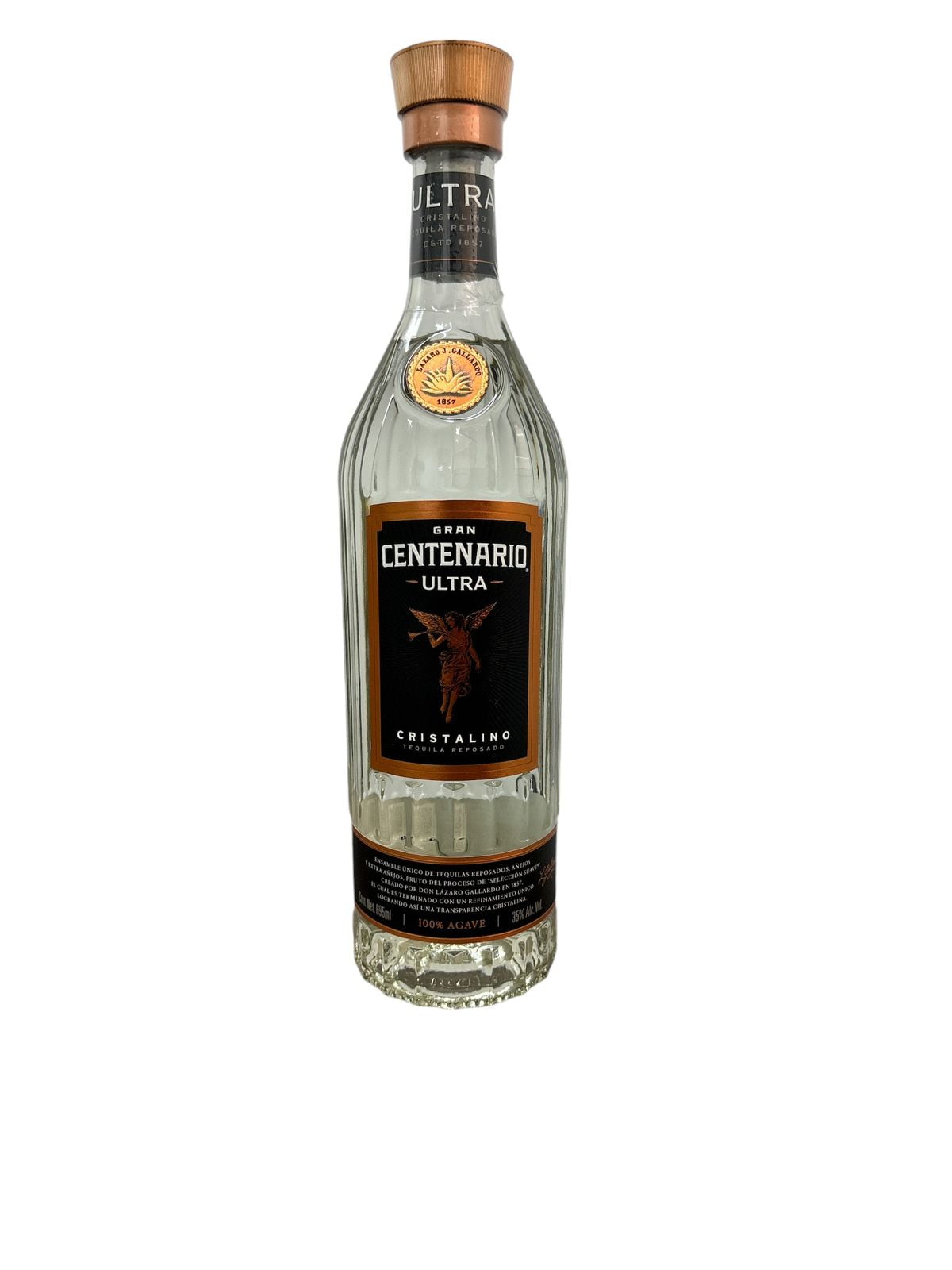 Tequila Gran Centenario Ultra Reposado Cristalino 695 ml | Walmart en línea