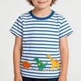 Boys T Shirt Shirts Short Sleeve Embroidered Patterns Casual Crewneck ...