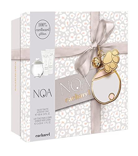 Cacharel Noa 3 Pc Gift Set - 3.4oz EDT Spray, 2 x 1.7oz Perfumed ...