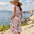 Binienty Casual Tank Dress for Vacation Daily Wear, Polyester A Line ...