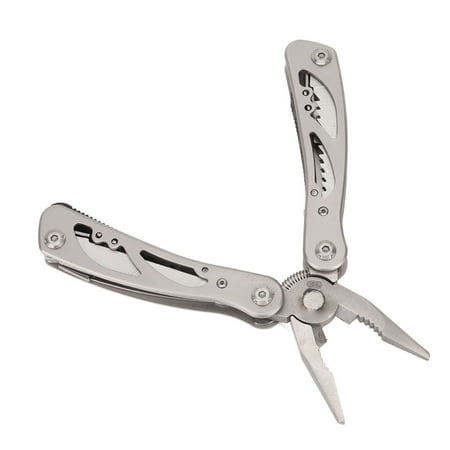 6in Multitool, Stainless Steel Lightweight 11 In 1 Multitool Foldable For Campers For Hiking ...