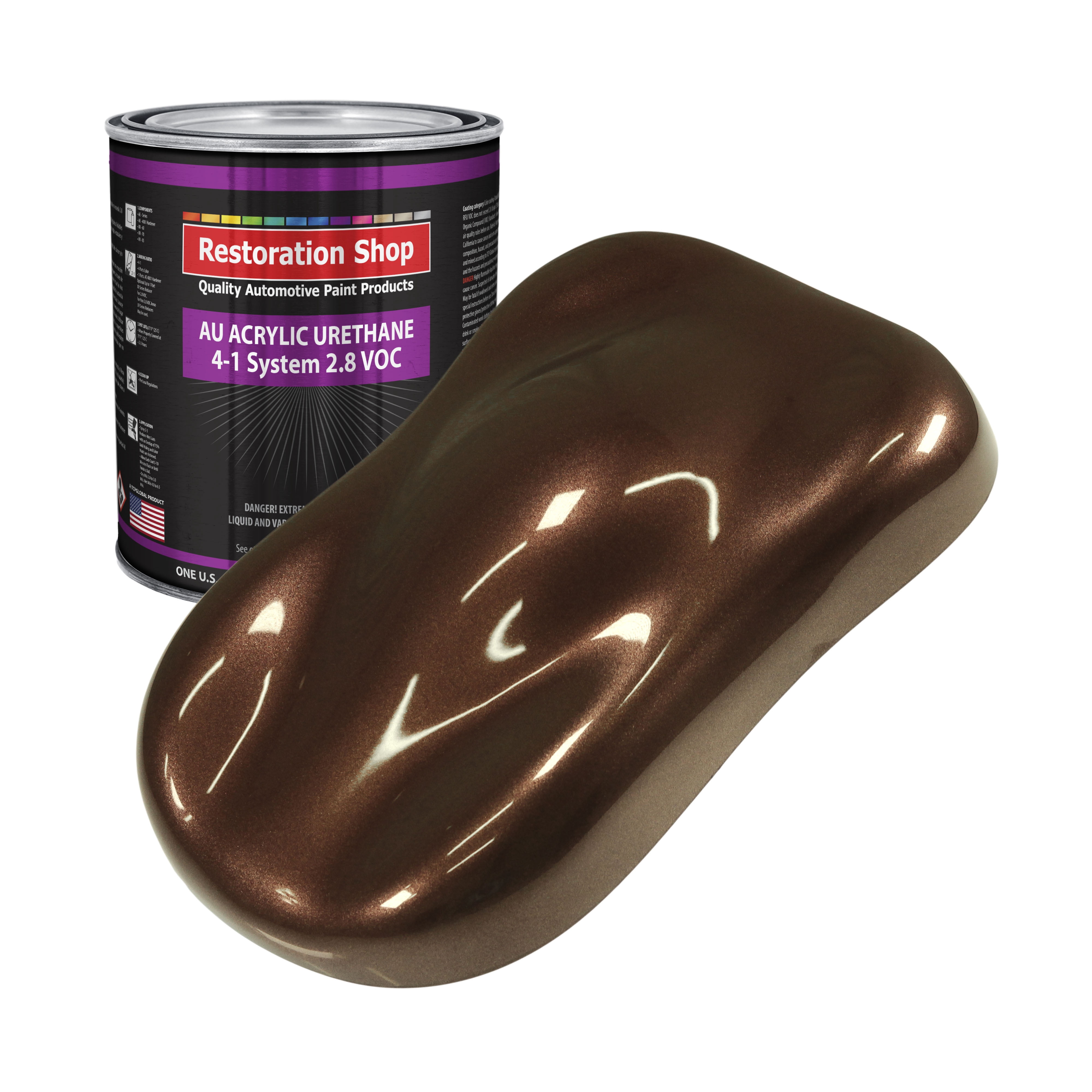 Restoration Shop Saddle Brown Firemist Acrylic Urethane Auto Paint ...