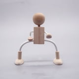 Worgeous DIY Wooden Peg Dolls for Creative Painting Unfinished Wood ...