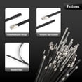 American Solid Metal Cable Ties 15.75 Inches Long 100 Pieces 304 ...