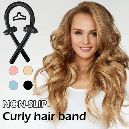 Heatless Hair Curlers Rollers, No Heat Headband Overnight Sleep Styler ...