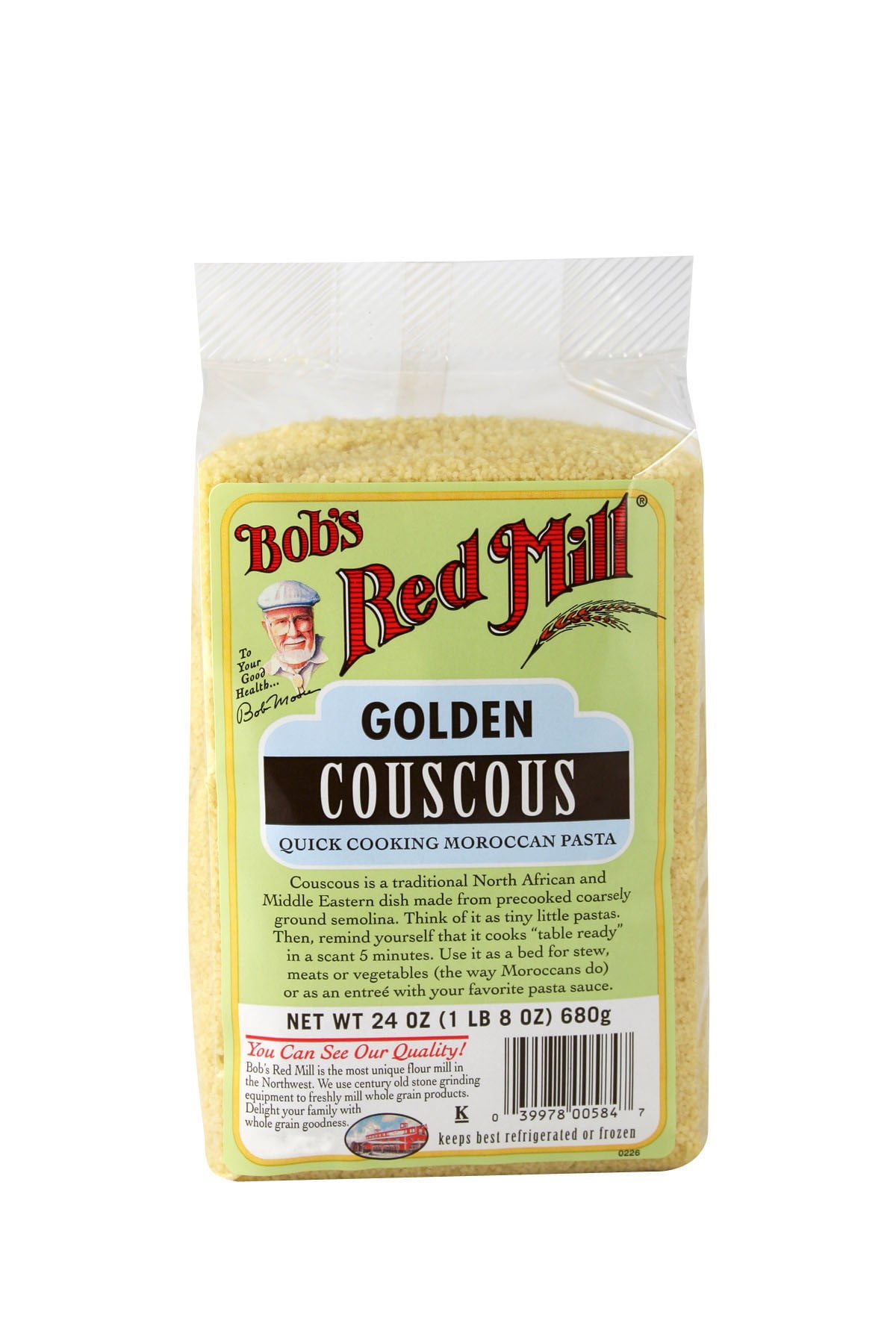 Bobs Red Mill Golden Couscous, 24 Oz - Walmart.com