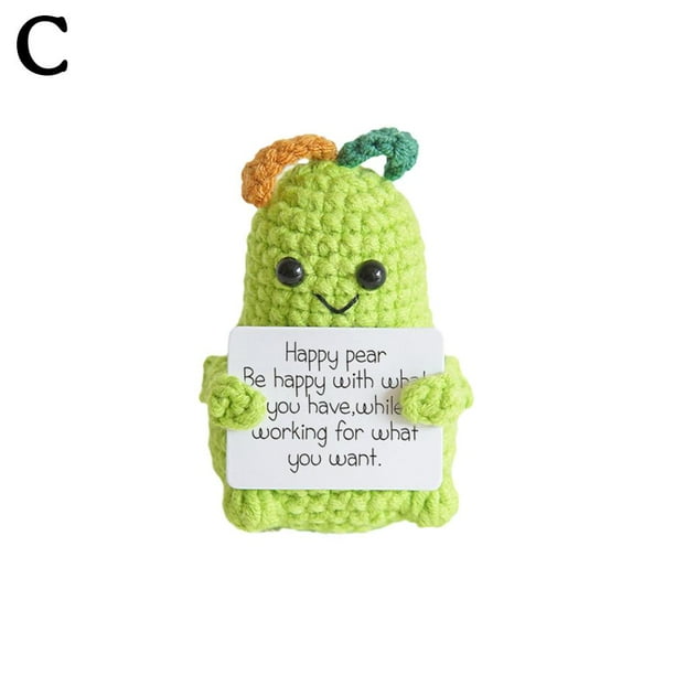 Positive Yarn Potatoes Knitting Fruits vegetable Doll Room Decor ...