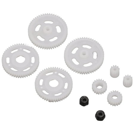 RC Motor Gear Set, Lightweight Plastic RC Motor Gear High Performance ...