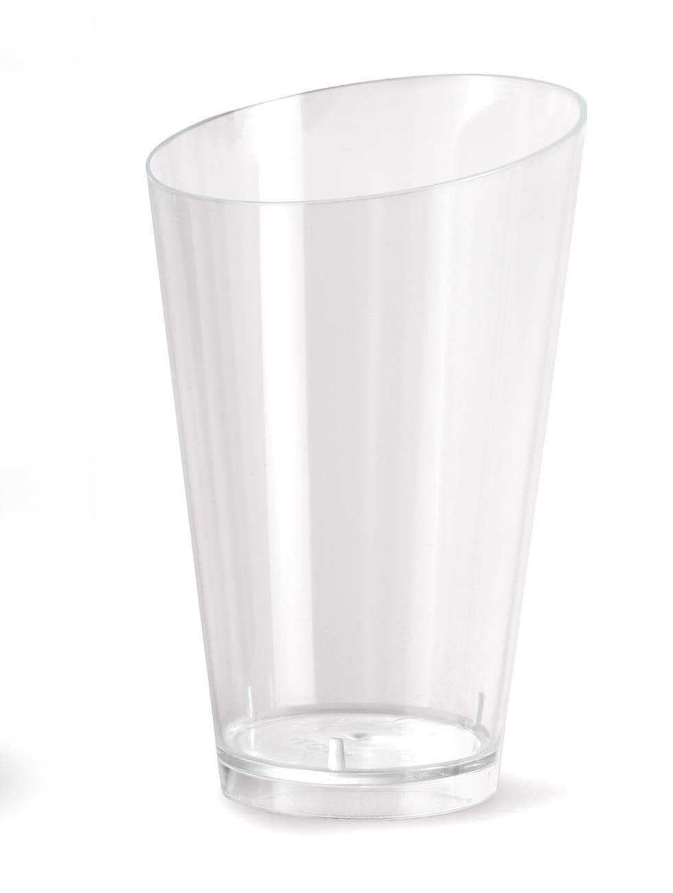 Alcas Mini Mon Amour Round High Bijoux Clear Plastic Dessert Cup 2.37 ...