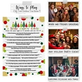 Paper Clever Party Jolly Trees Christmas Trivia Game Cards v4 - Holiday ...