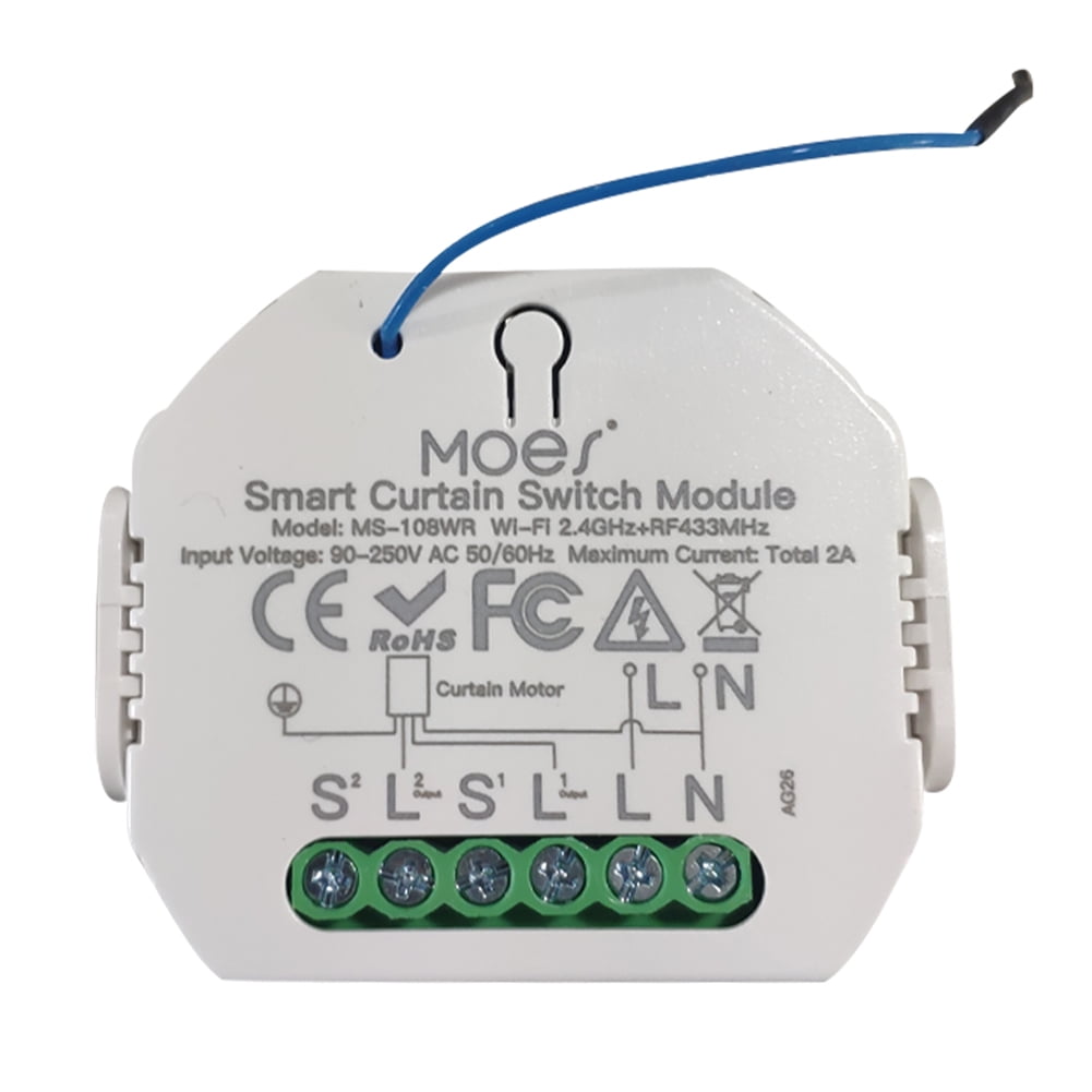 Smart Life Shutter persigas Motor WiFi cortina cortina Módulo de ...
