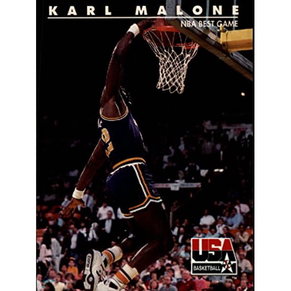 1992 SkyBox USA #49 Karl Malone NBA Best Game NBA Basketball Trading ...