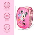 Disney Minnie Mouse Kids Toddler Baby Laundry Basket, Collapsible Pop ...